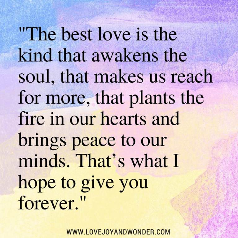 20 Beautiful Quotes About Love - LoveJoyandWonder